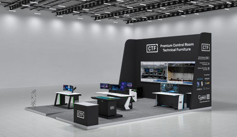 Airport Control Room Design & ATC Consoles | CTF Consoles
